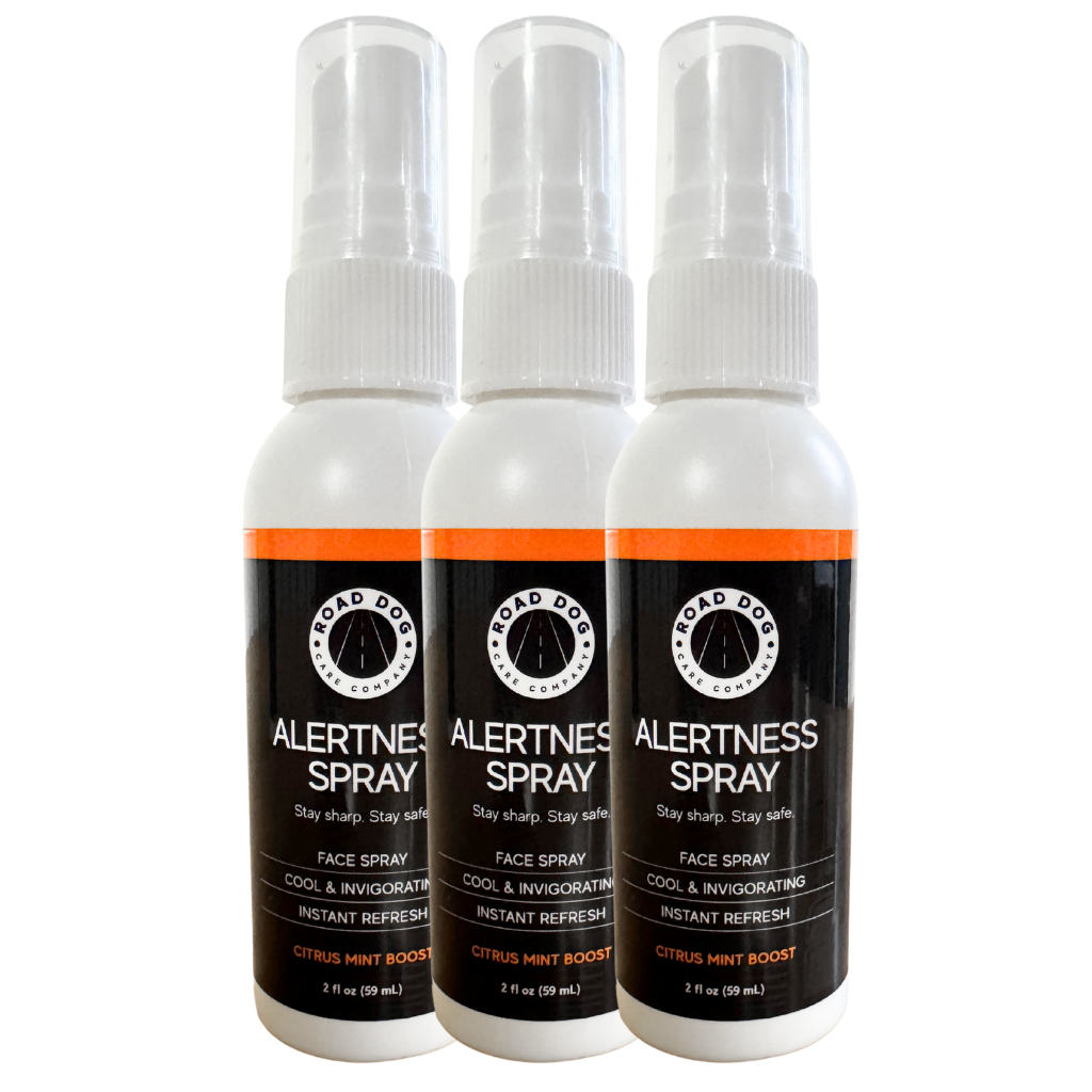 Road Dog Alertness Spray - Citrus Mint (3-Pack) – Road Dog Care Company